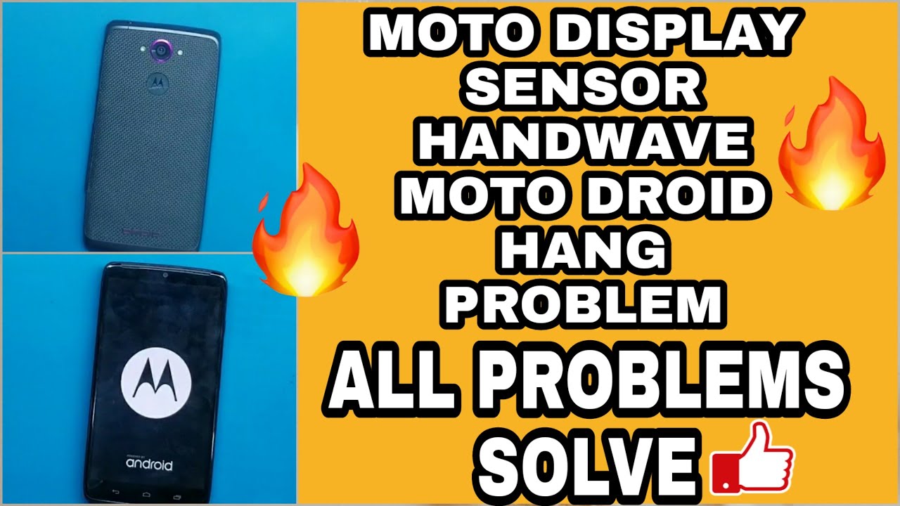 Moto Display Sensor Hand Wave | Motorola Repairing | How To Repair ...