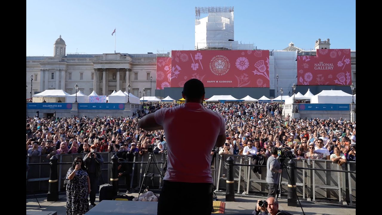 I performed in London for 10,000 people.. - YouTube