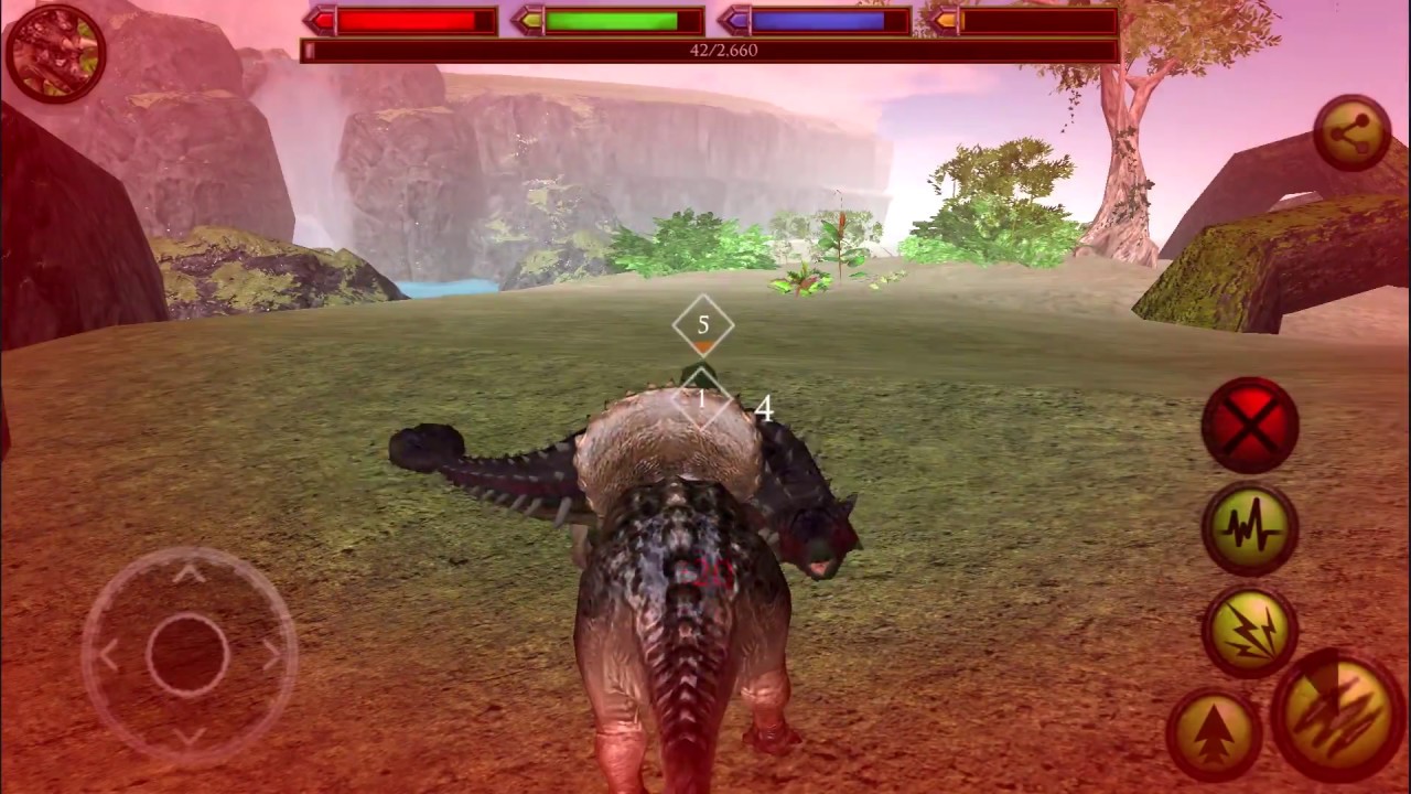Ultimate Dinosaur Simulator: Triceratops Gameplay #1 | Eftsei Gaming ...