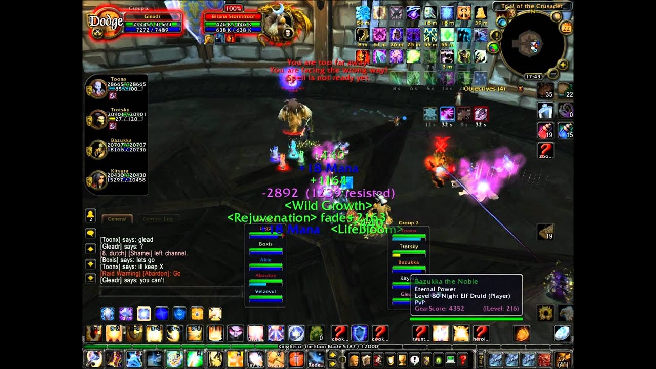 WoW Spermik: Eternal Power guild vs the Fraction Champions ToC10 - YouTube