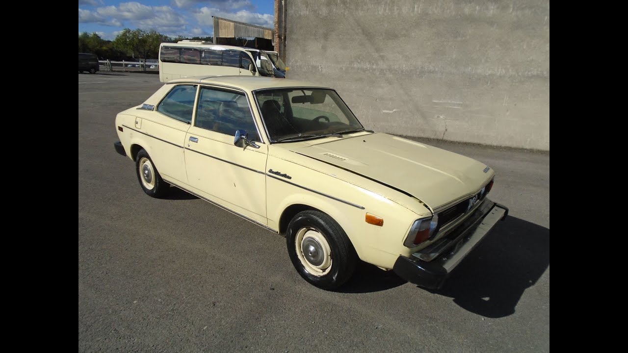 SUBARU 1600 DL AUTO LHD A26 COUPE 1978 US IMPORT! SOLID CAR! UK FOR ...