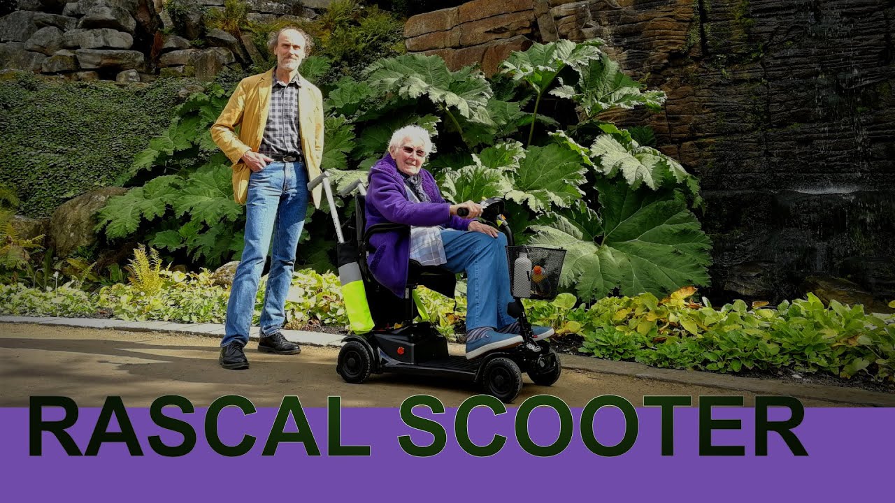 Rascal Ultralite mobility scooter at Chatsworth House - YouTube