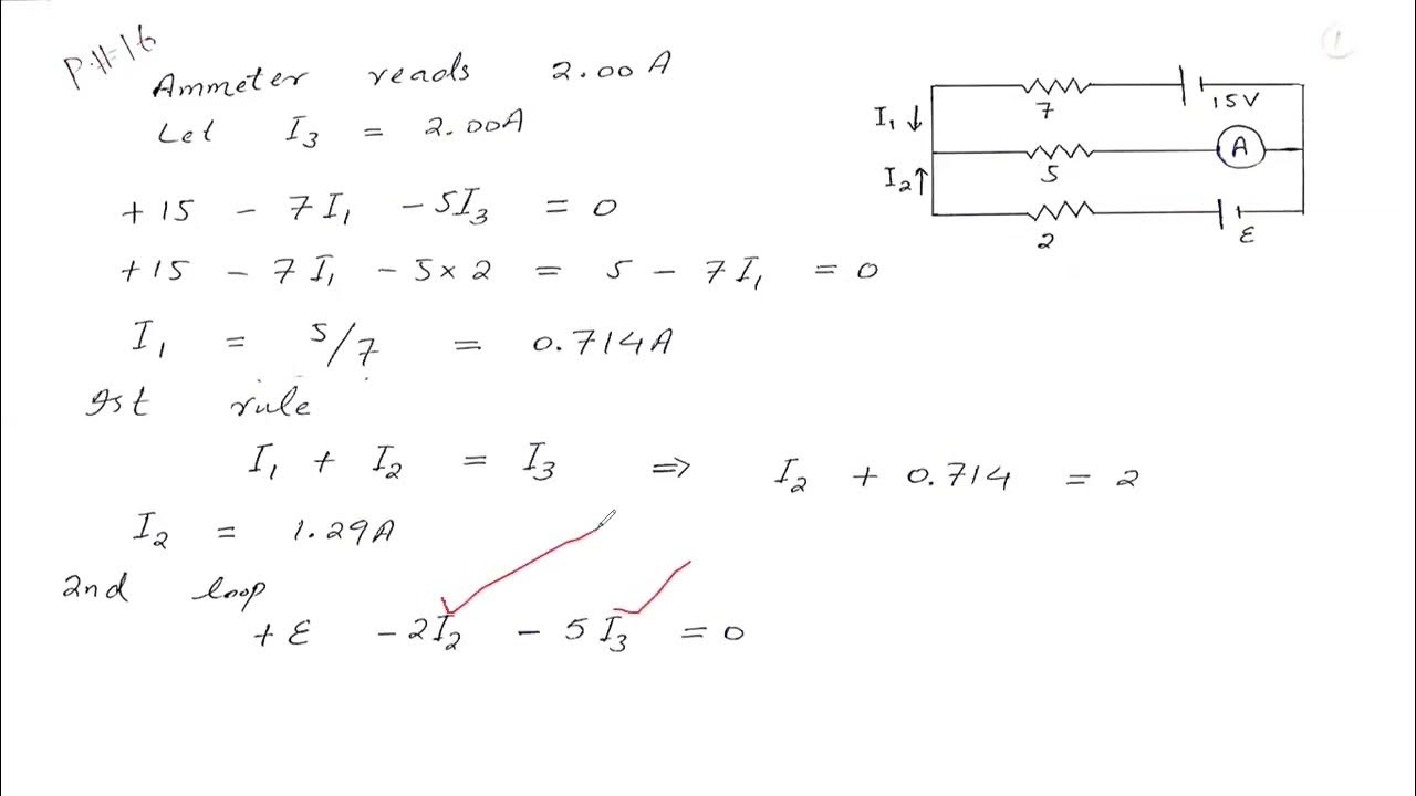 81. Kirchhoff's Exercise | Applied Physics - YouTube