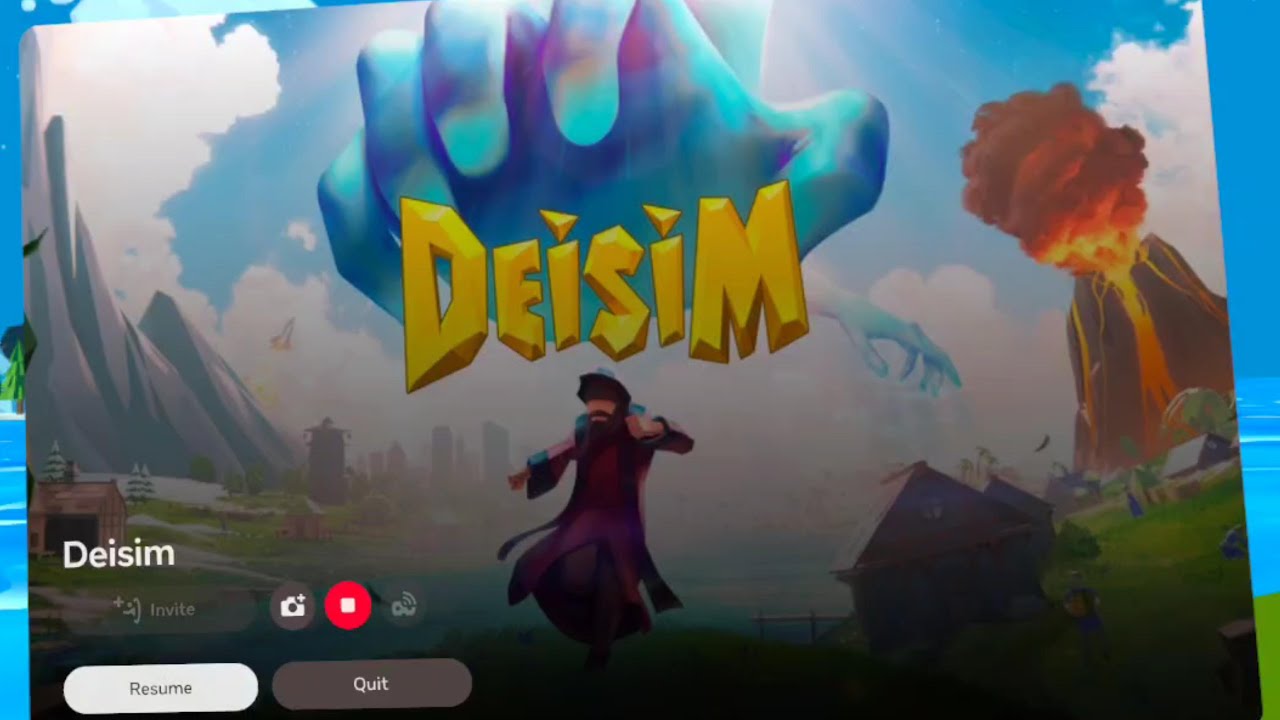 Creating a New World in Deisim VR - YouTube
