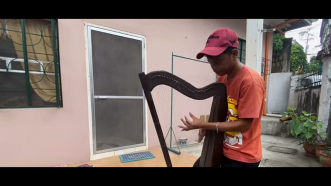 Walking Musician playing Harp like a Pro. from Cebu City. - YouTube