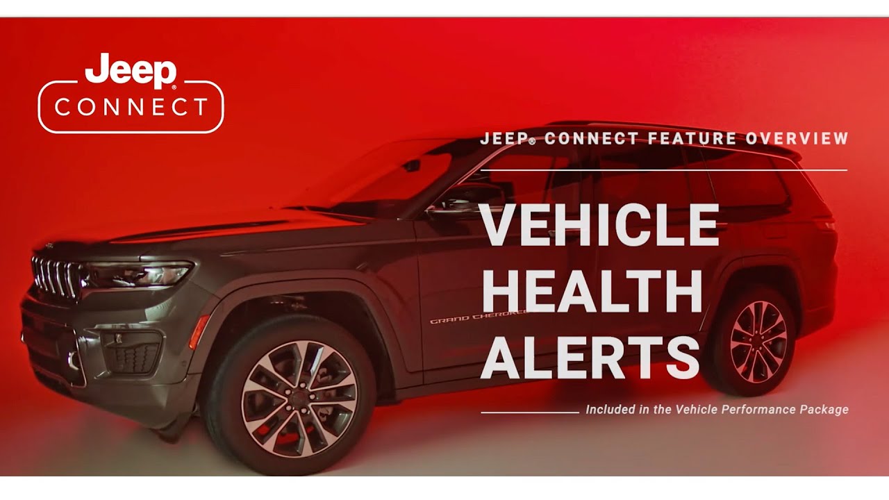 What are Vehicle Health Alerts | Jeep® Connect - YouTube