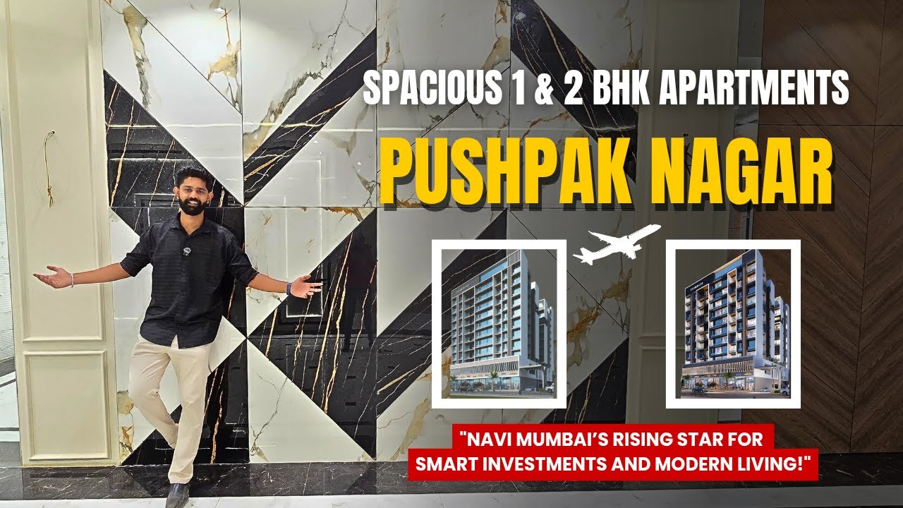 Pushpak Nagar , Navi Mumbai | Spacious 1 & 2 BHK Flats | G+13 Tower ...