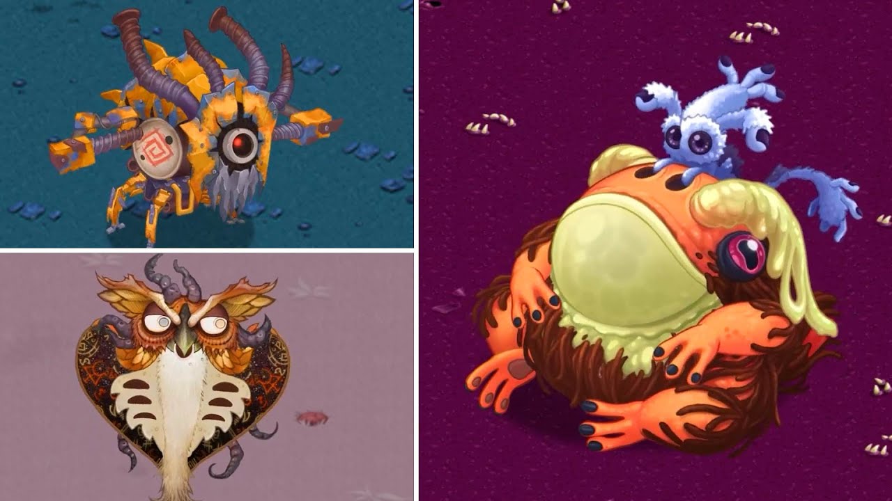 Epic Bisonorus, Epic Tympa & Rare Cahoot | My Singing Monsters - YouTube