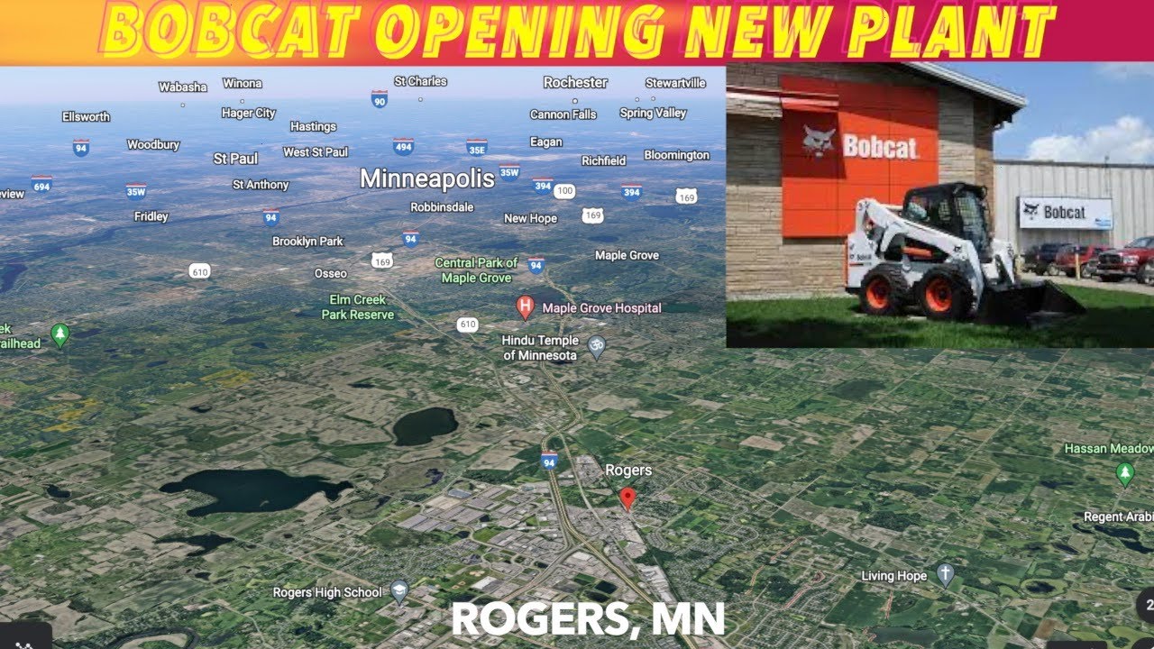 Bobcat Opening New Plant In Minnesota - YouTube