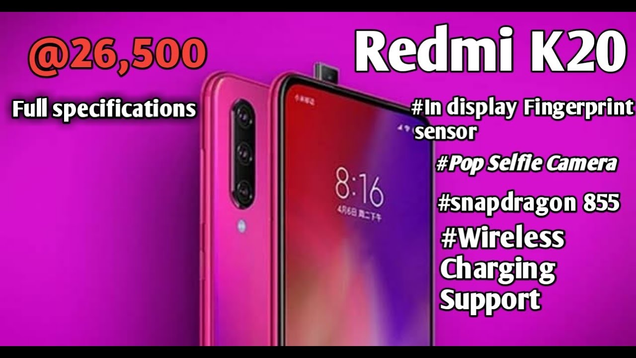 Redmi K20 full specifications and review. Killer flagship range phone ...