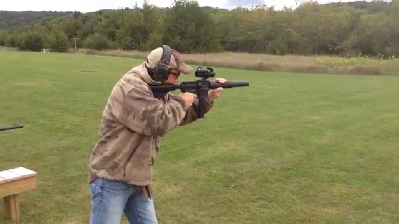 Rock River 9mm YHM Wraith XL full auto - YouTube