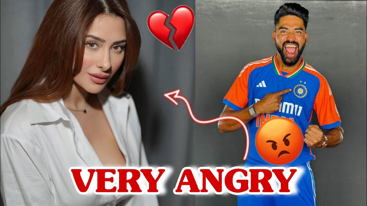 THIS NEED TO BE STOPPED! Md Siraj Very Angry | MD Siraj Mahira Sharma ...