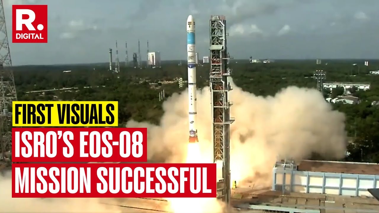 First Visuals: ISRO Successfully Places EOS-08 Satellite Into Orbit ...