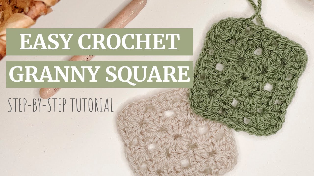 Do this to make your own PERFECT Granny Square for BEGINNERS - YouTube