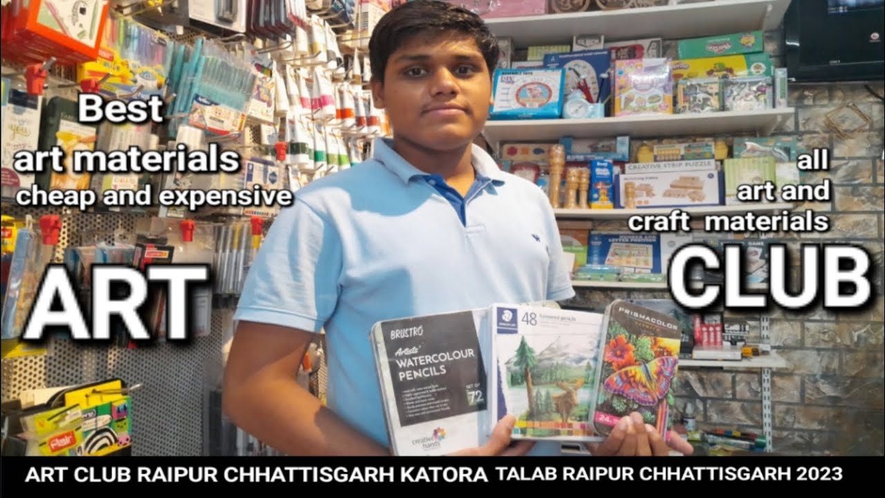 Art club katora talab raipur chhattisgarh 2023 all art materials chep ...
