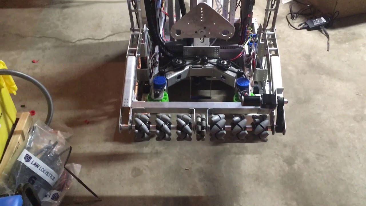 Testing the cargo intake - YouTube