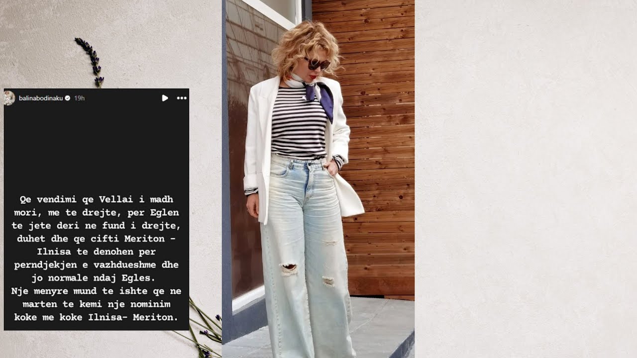 Te gjithe duan DENIMIN e Meritonit dhe Ilnises per ate qe i beri Egla ...