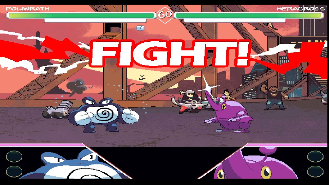 POKÉMON but it's STREET FIGHTER!!! | Pokémon Close Combat | by ...