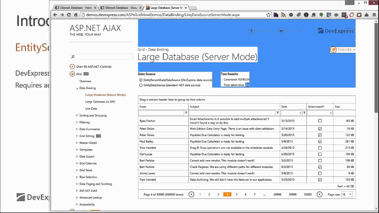 Entity Framework and DevExpress ASP NET - YouTube