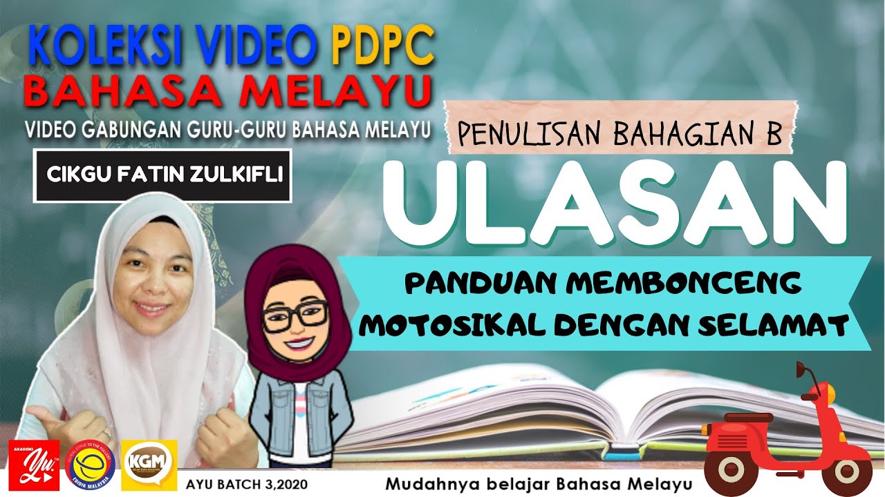 ULASAN PANDUAN MEMBONCENG MOTOSIKAL DENGAN SELAMAT - YouTube