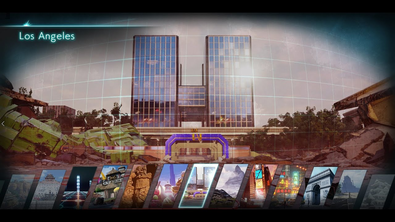 Jump Force! New map - Los Angeles (ft. UA school) Gameplay. - YouTube