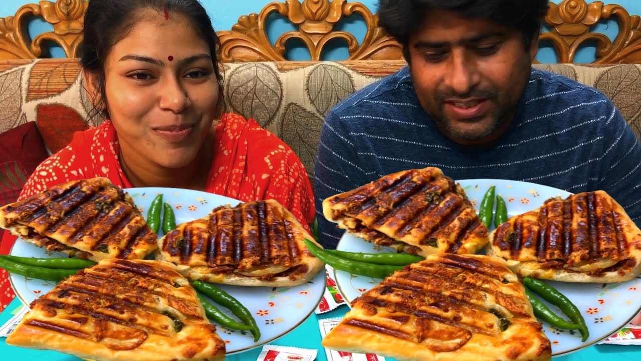 Mithai chicken triangle eating challenge সুমিত্রার চোখে জল কেন? - YouTube