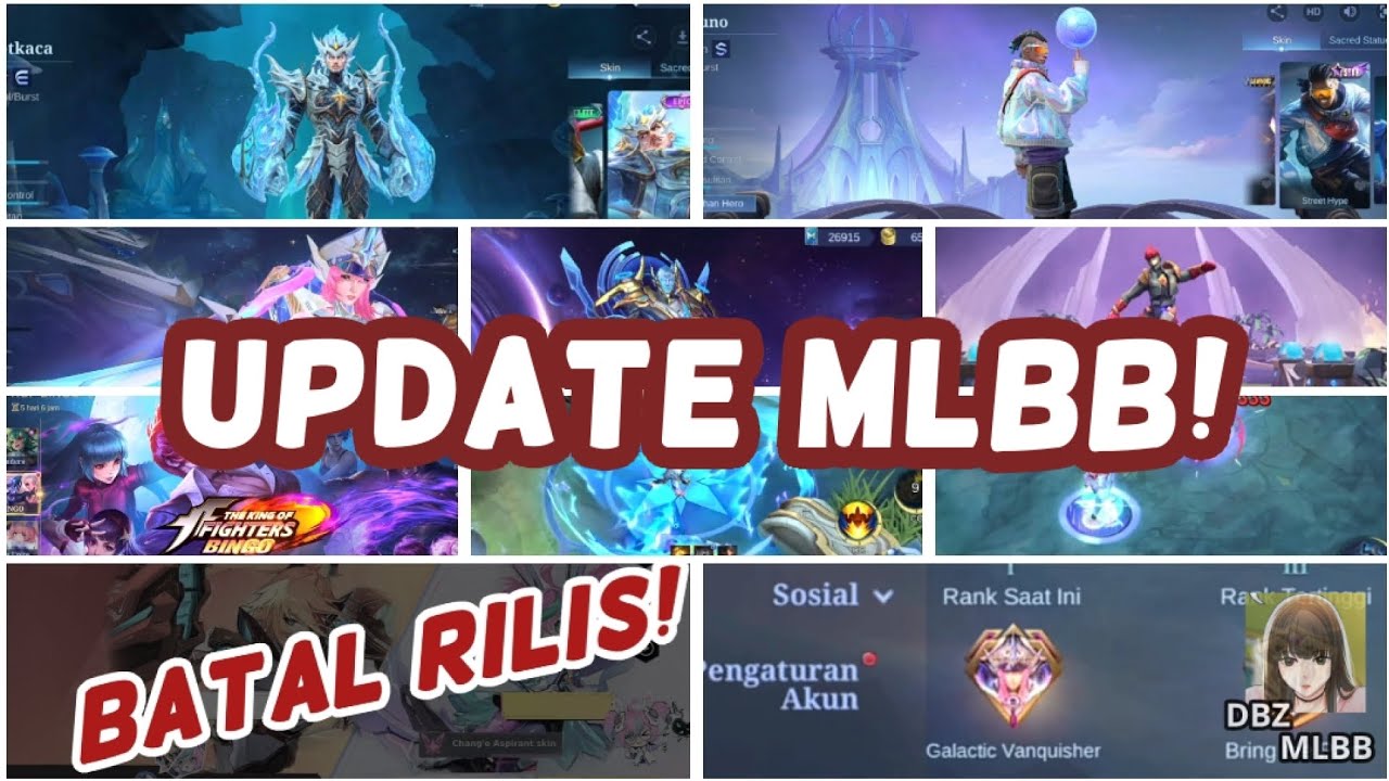 UPDATE MLBB LAGI! Upcoming Entrance Skin Baru | Info Event | Gameplay ...