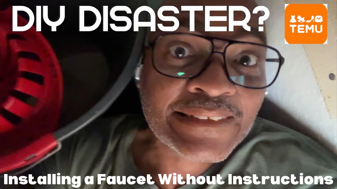 DIY Disaster? Installing a Temu Kitchen Faucet - YouTube
