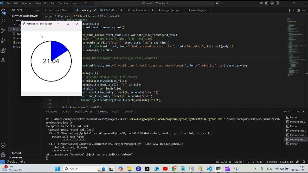 Final Project CS50P - YouTube