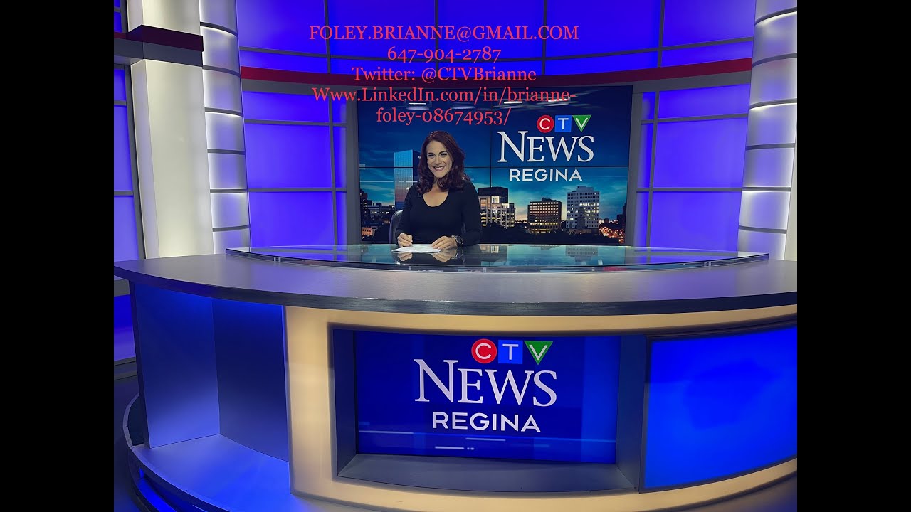 Brianne Foley Anchor Demo Reel - YouTube