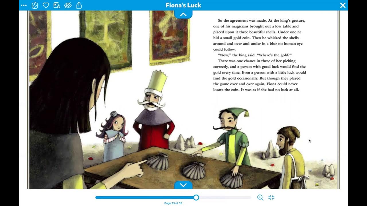 Fiona's Luck by Teresa Bateman - World Book Day - YouTube