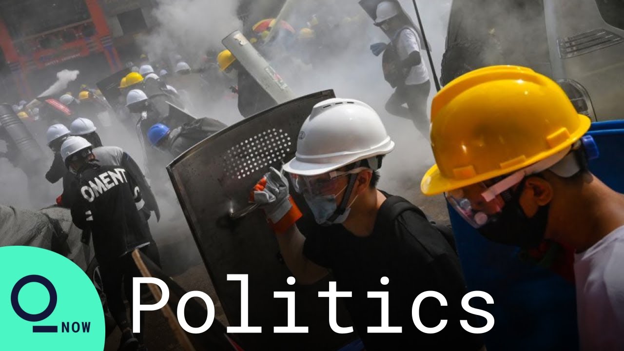 Myanmar Coup: Tear Gas Deployed in Yangon Protest As Death Toll Rises ...