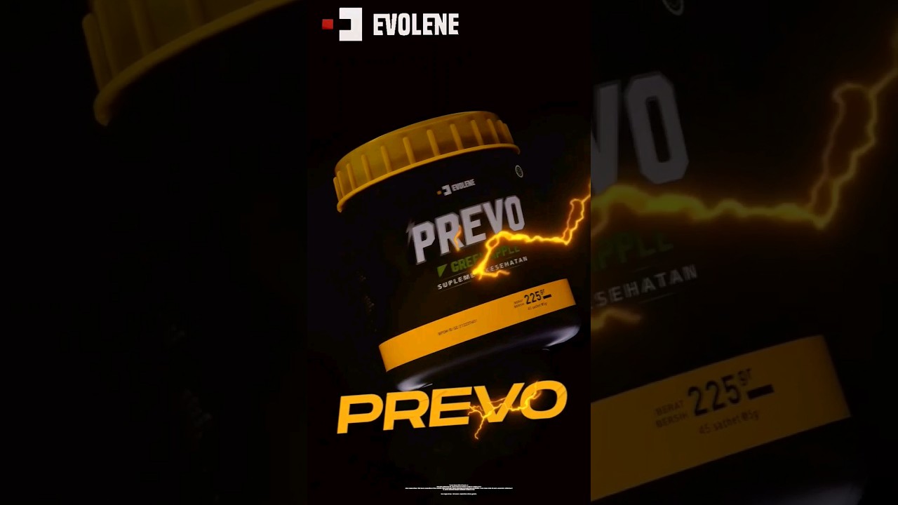 Kalian harus cobain PREVO Pre Workout dari EVOLENE agar latihan bisa ...