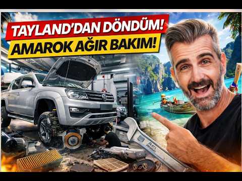 Tayland’dan Döndüm… İstanbul’da İşler ve Amarok Ağır Bakım!