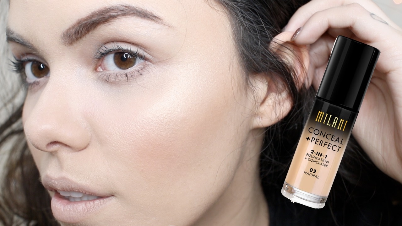 PROBANDO BASE CONCEAL + PERFECT 2 EN 1 DE MILANI - YouTube
