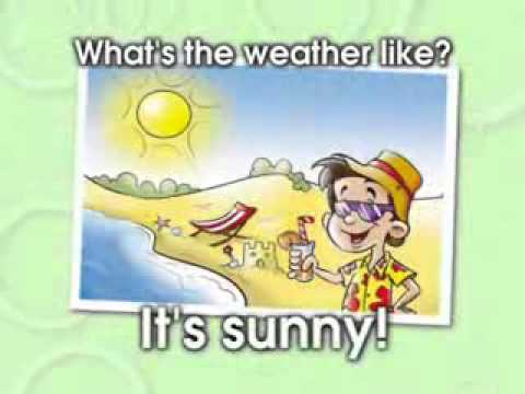 The Weather like My favourite season English for Children Nursery ...