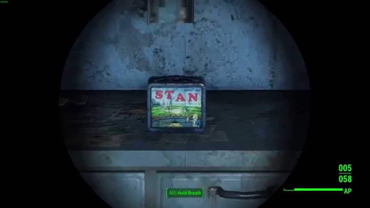 Fallout 4 - Vault-Tech Lunch Box - Stan - YouTube