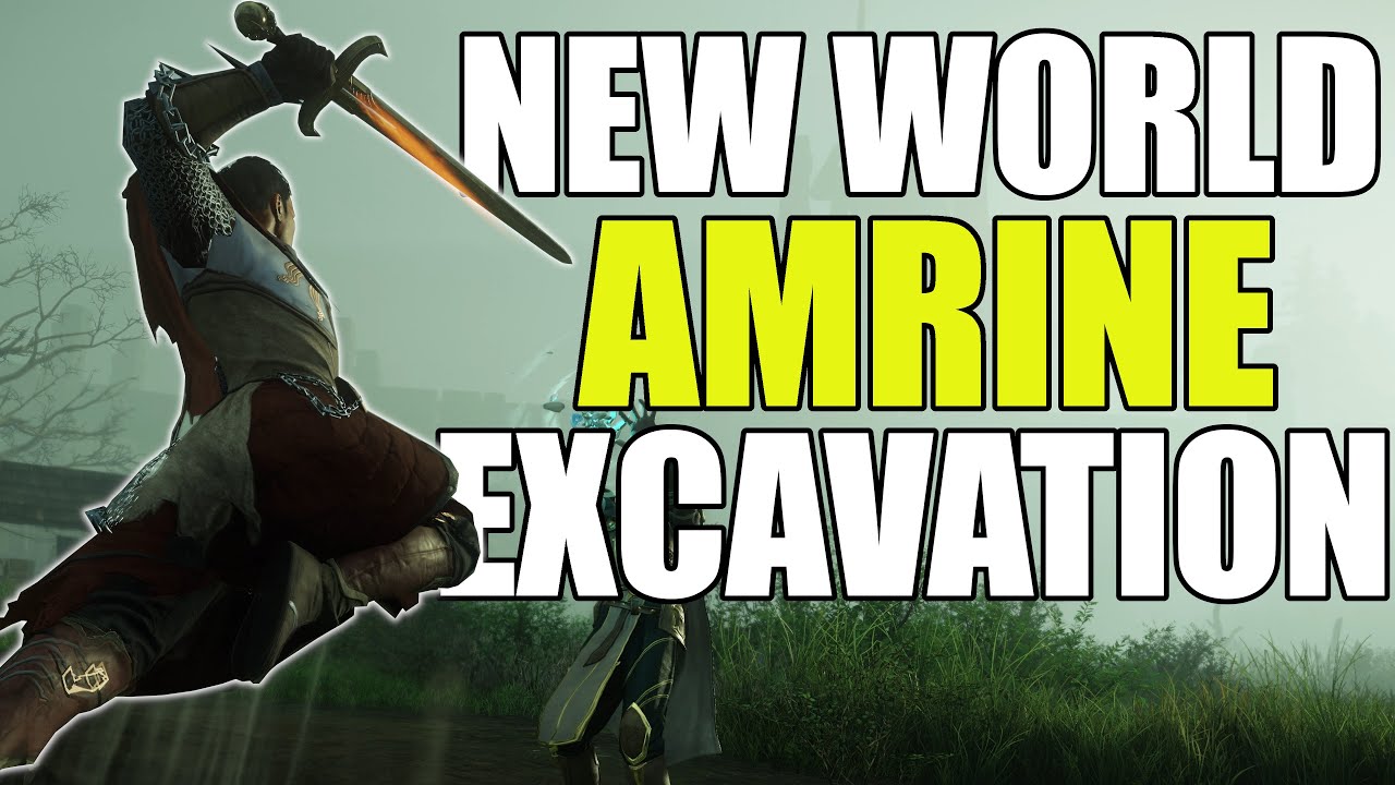 New World - Smashing Into AMRINE EXCAVATION - Expedition Guide! - YouTube