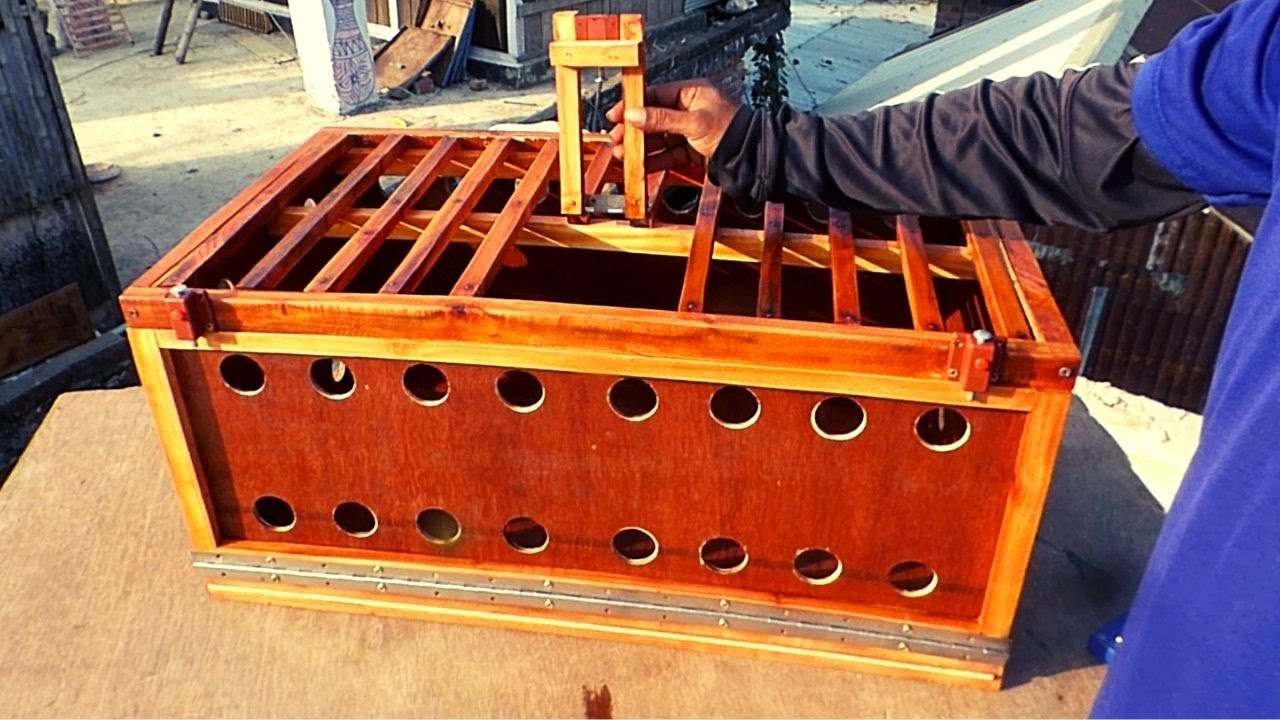 How to Make a Racing Pigeons Training Basket / Pigeon carrying basket ...