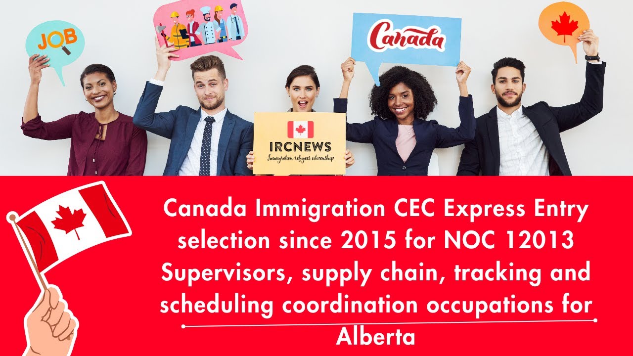 CEC Express Entry selection since 2015 for NOC 12013 Supervisors ...