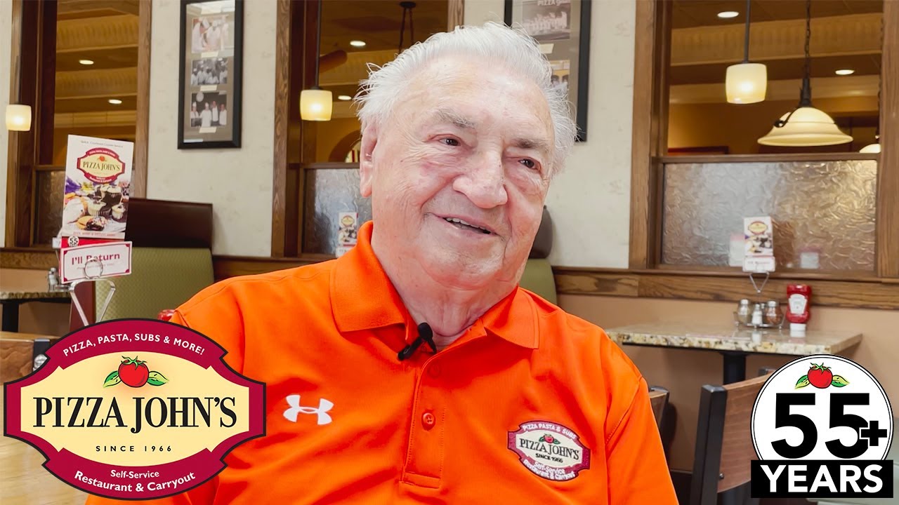 John Coruzzi looks back at 55+ Years of Pizza John's - YouTube