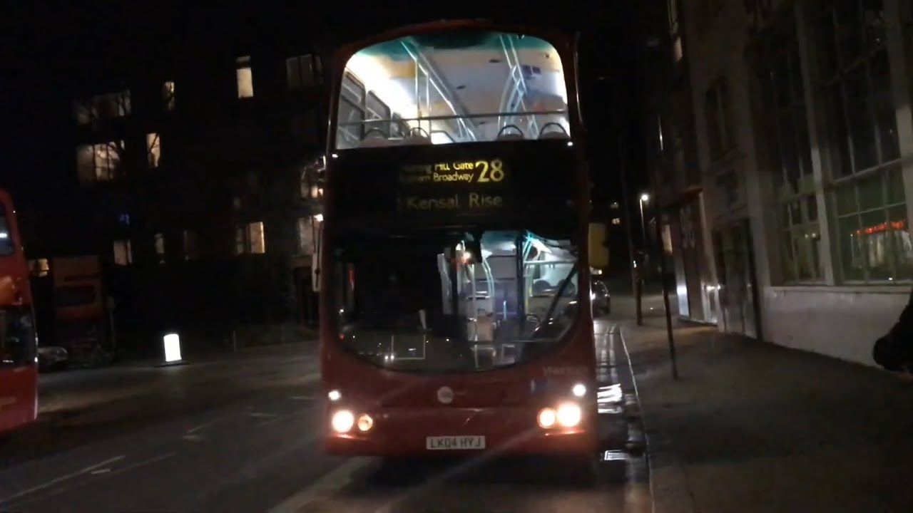 Front View | London Route 28 Volvo Eclipse Gemini 1 - YouTube
