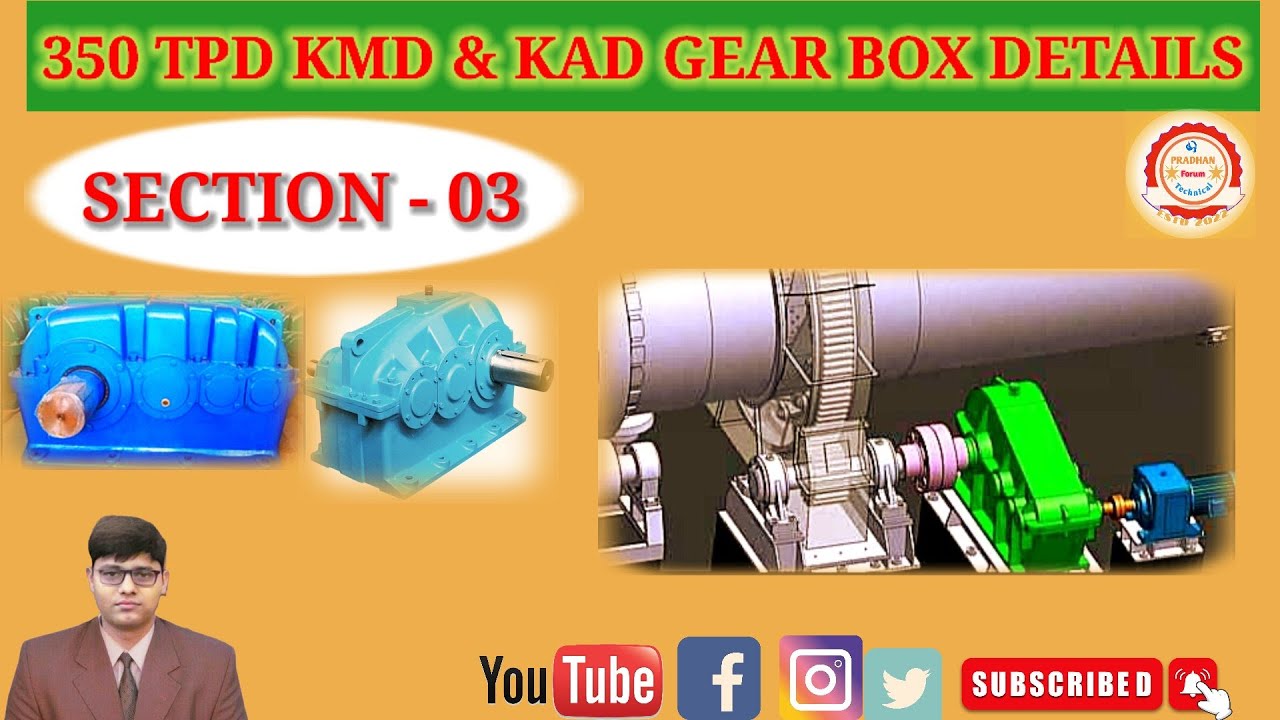 350 Tpd KMD & KAD Gear Box Details - YouTube