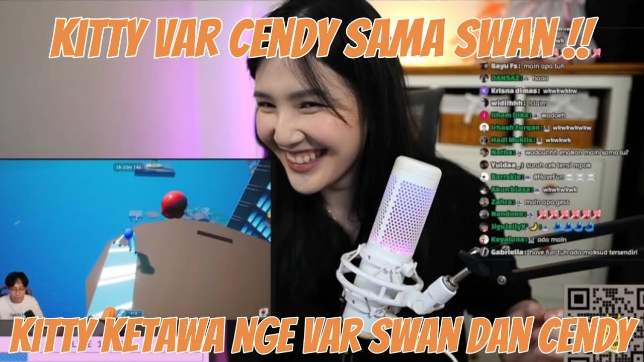 KITTY NGE VAR CENDY MABAR BARENG SWAN !! bikin saltin dan ngakak Kitty ...