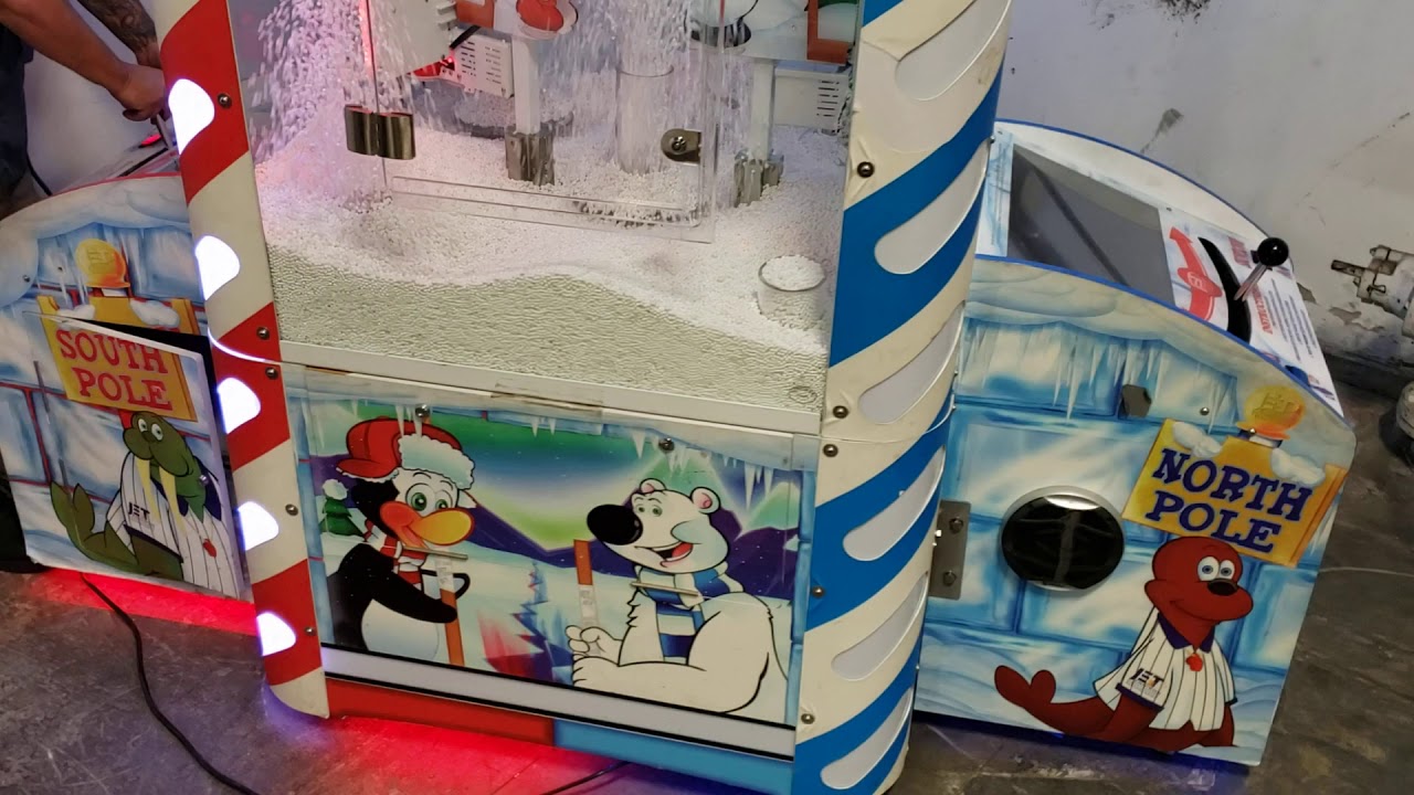SNOW DOWN! Deluxe Redemption Arcade Game - YouTube