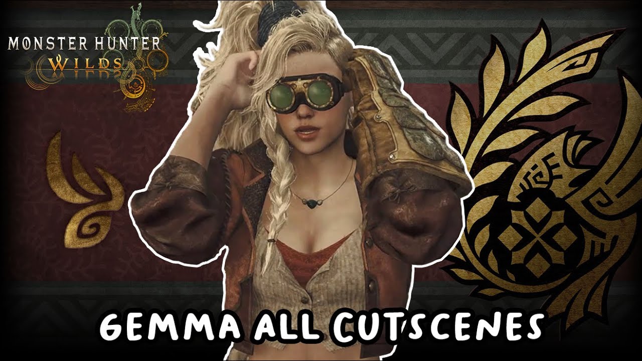 Gemma All Cutscenes [Monster Hunter Wilds] - YouTube