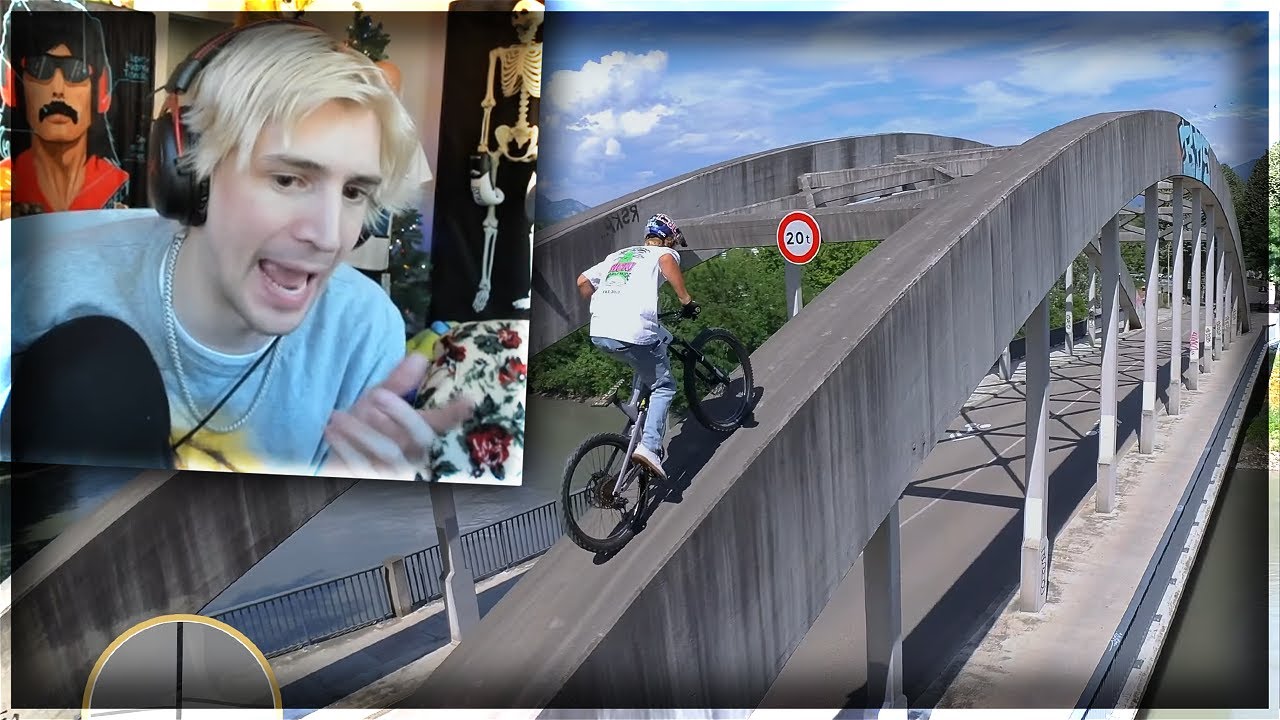 xQc reacts to Fabio Wibmer - Video Game (Grand Theft Bike) (with chat ...