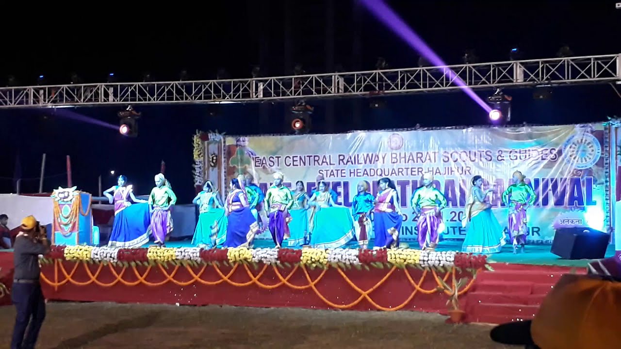 Bihar Folk Dance | State Level Dance Carnival || Bihar #bihar - YouTube