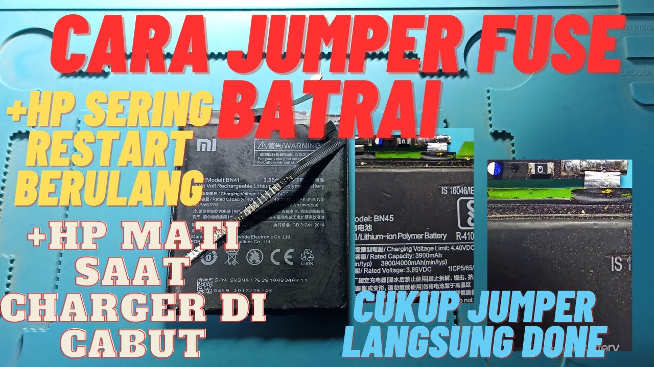 CARA jumper fuse baterai tanam mudah auto normal kembali - YouTube