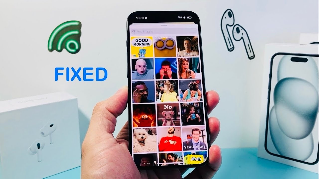 How to Fix GIFs Not Working on iPhone - YouTube
